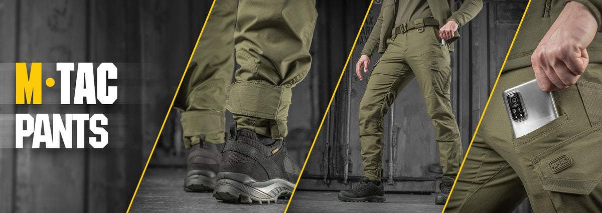 Tactical Pants for Men | Combat & Military Cargo Pants | M-Tac US - M-Tac