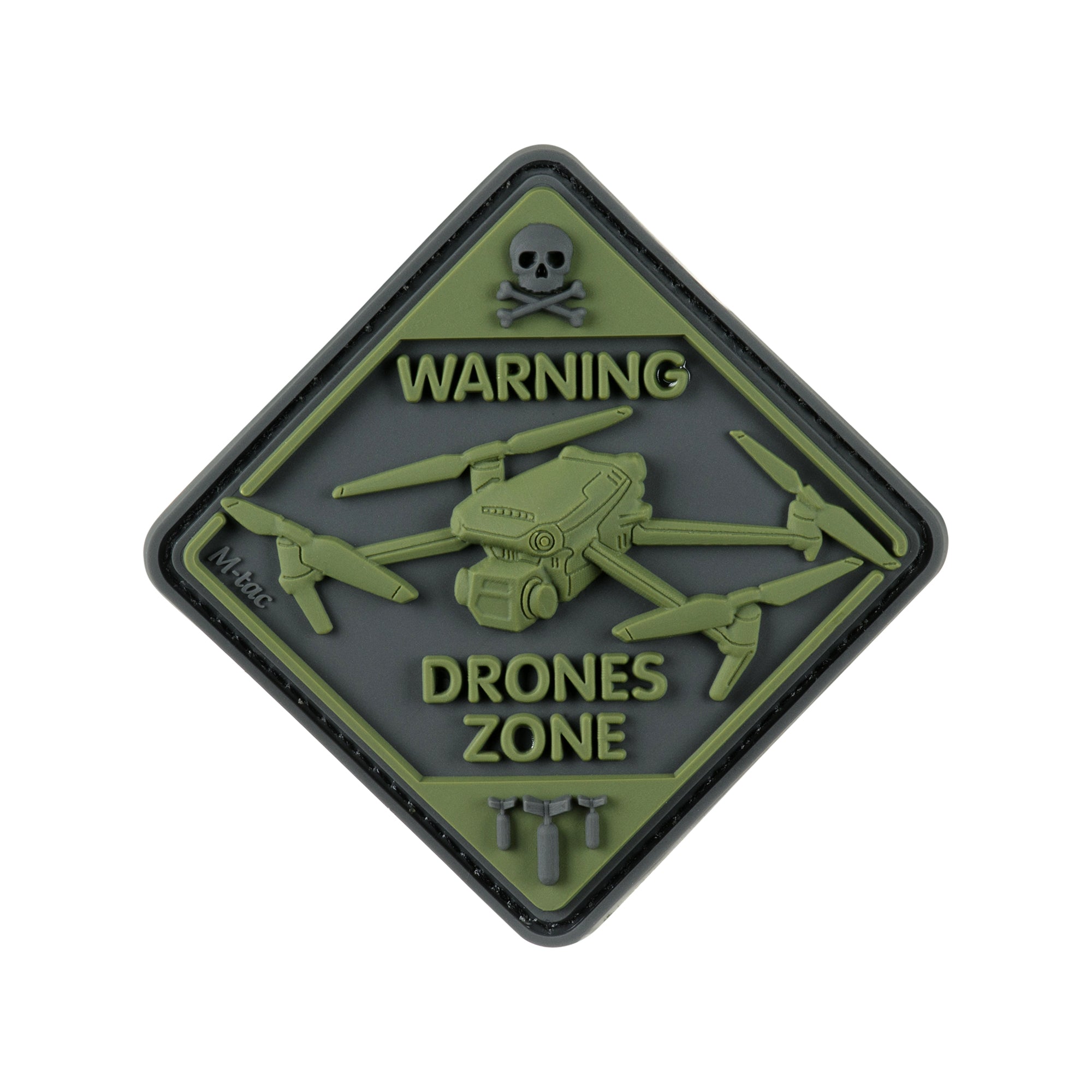 M-Tac Patch Drones Zone PVC - Olive - M-Tac