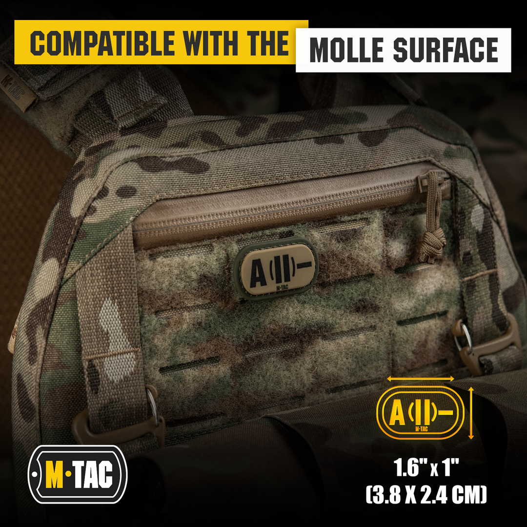 M-Tac Molle Medical Patch Blood Group - M-TAC