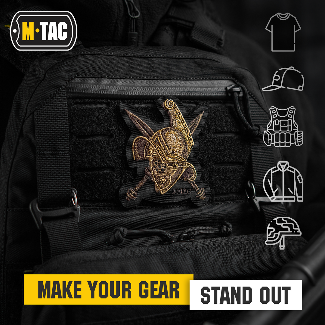 M-Tac Embroidered Patch Gladiator Helmet – M-TAC