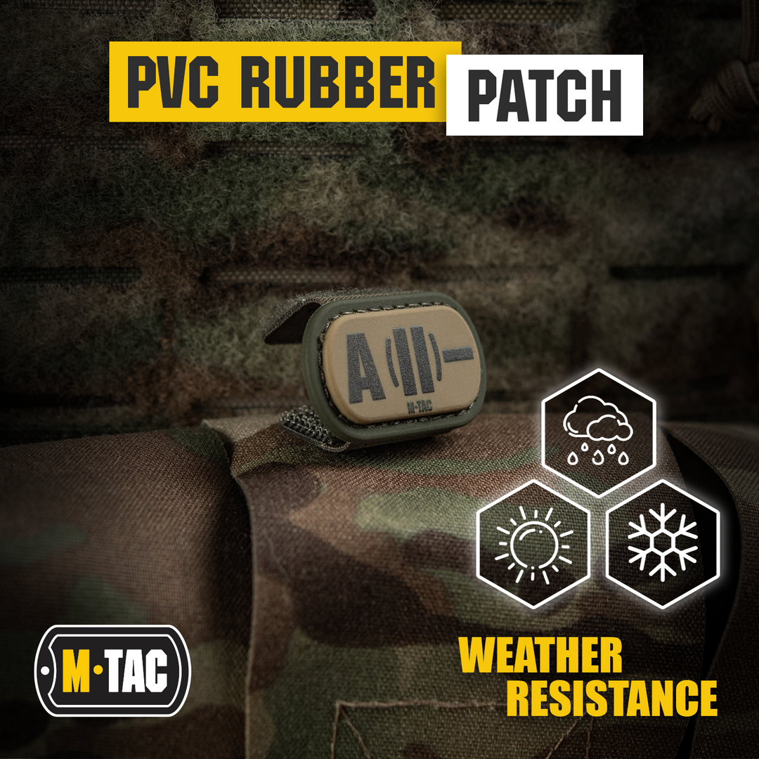 M-Tac Molle Medical Patch Blood Group - M-TAC