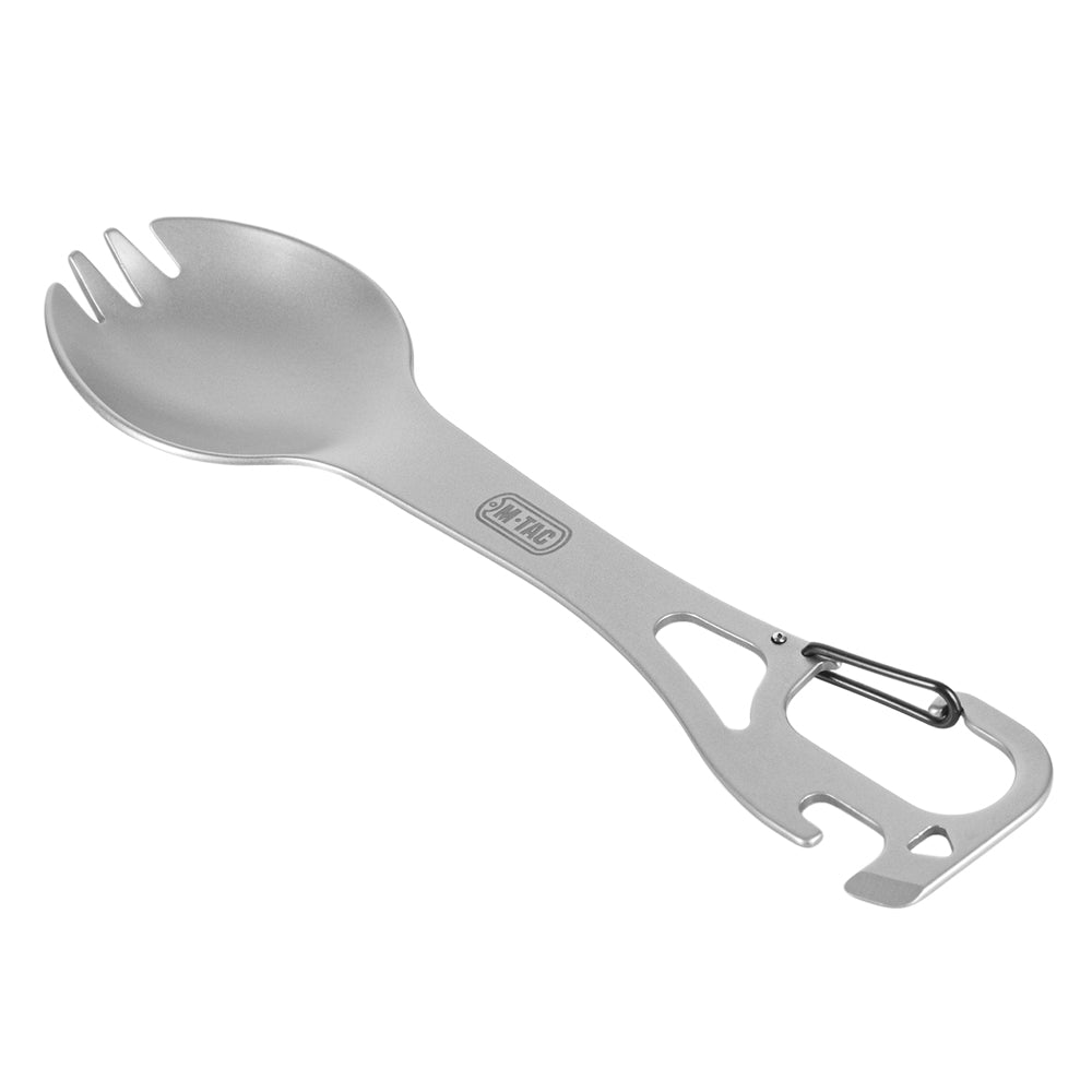 M-Tac Spork Cutlery set with a Carabiner - M-Tac