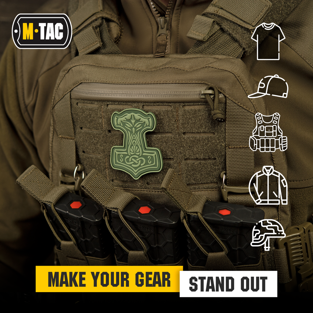 M-Tac patch Mjolnir PVC - M-TAC